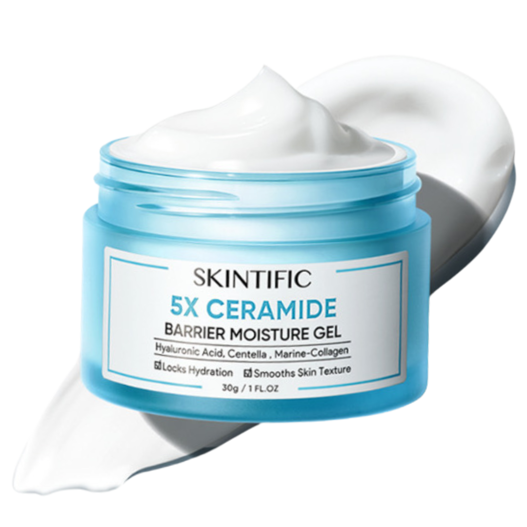 Skintific 5X Ceramide Moisturizer Gel 30g Repair Acne Dryness Skintific 5X Ceramide Moisturizer Gel 30g Repair Acne Dryness
